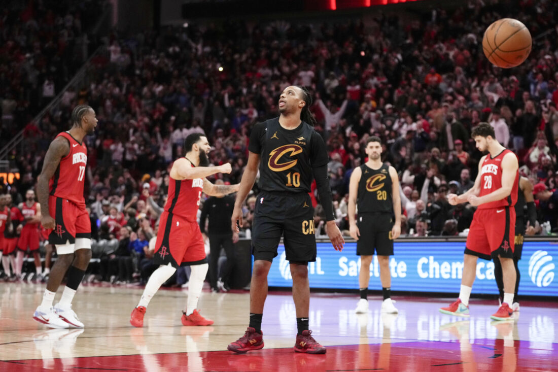 Garland misses clutch FTs as Cavaliers lose 109-108 to Rockets | News ...